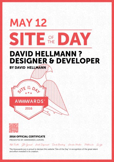 About | David Hellmann — Digital Designer & Developer